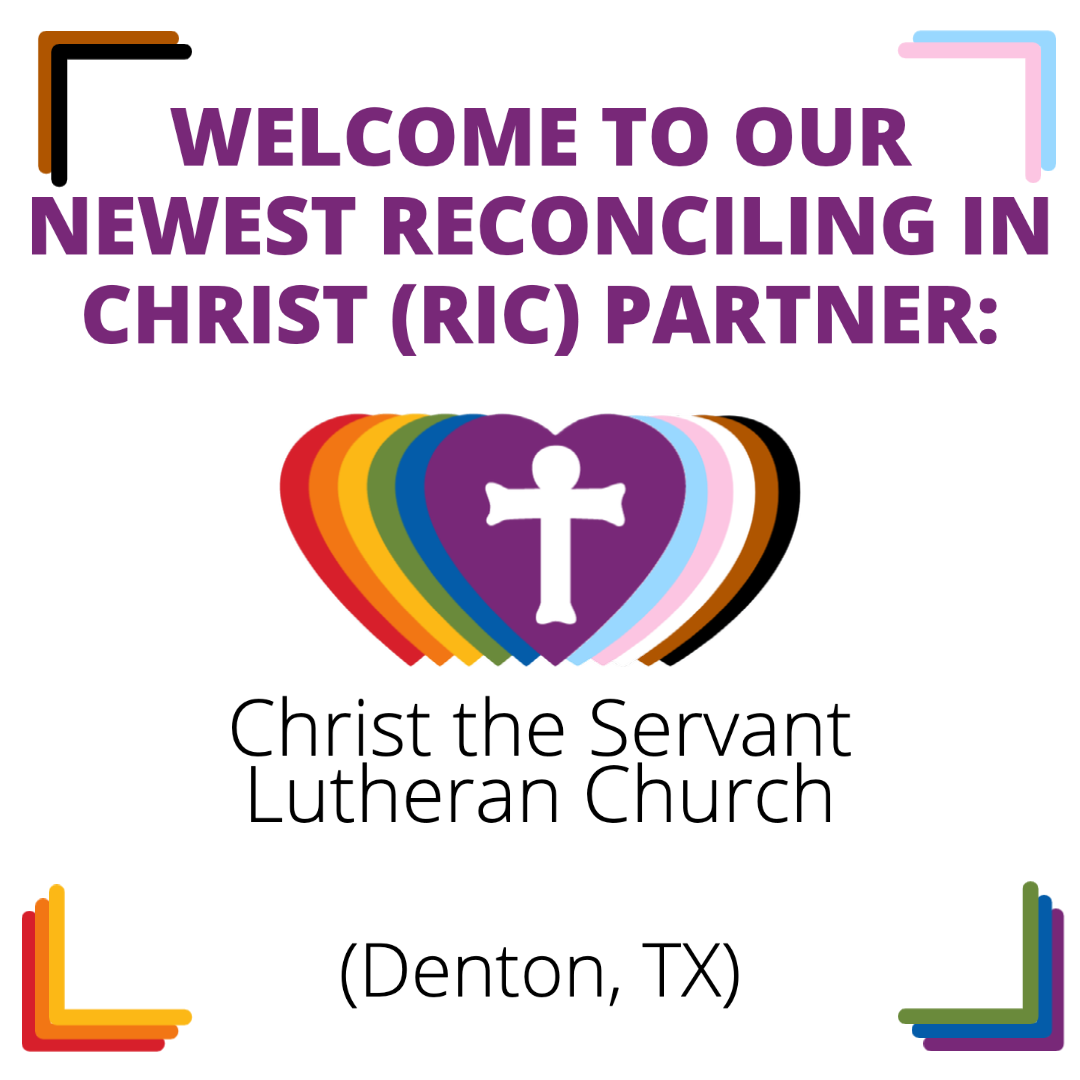 A New RIC Community: Christ the Servant Lutheran Church (Denton, TX ...