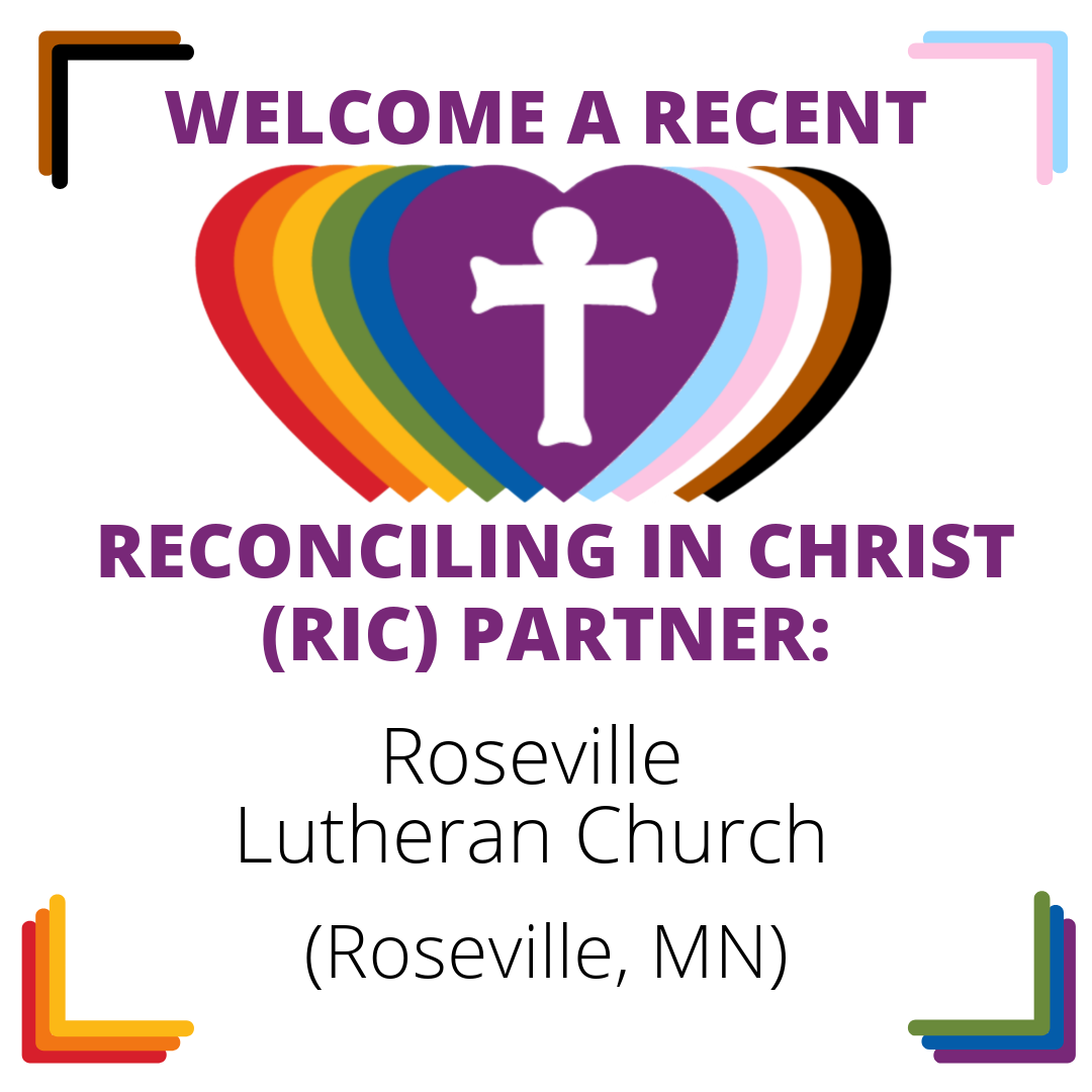 A New RIC Community: Roseville Lutheran Church (Roseville, MN ...