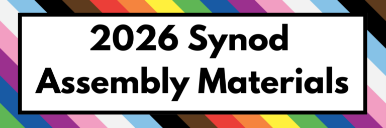 2026 Synod Assembly Materials - ReconcilingWorks