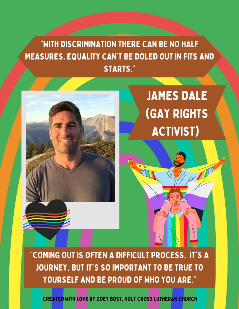LGBTQIA+ Icon: James Dale - ReconcilingWorks